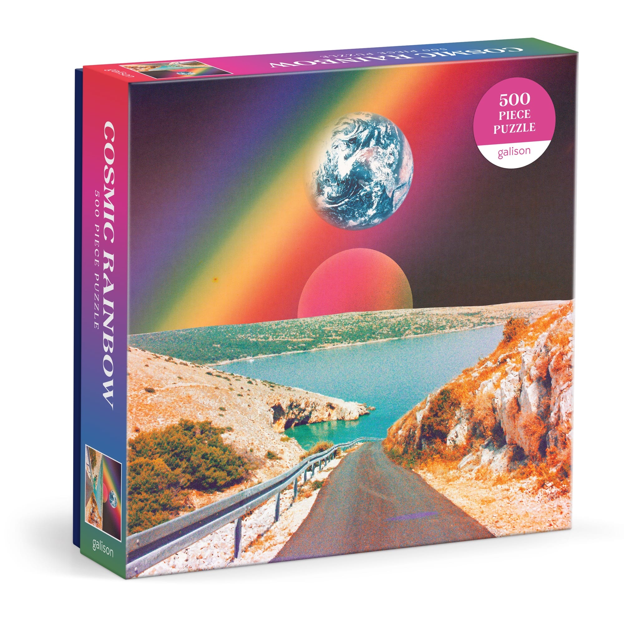 Cosmic Rainbow 500 Piece Puzzle Galison