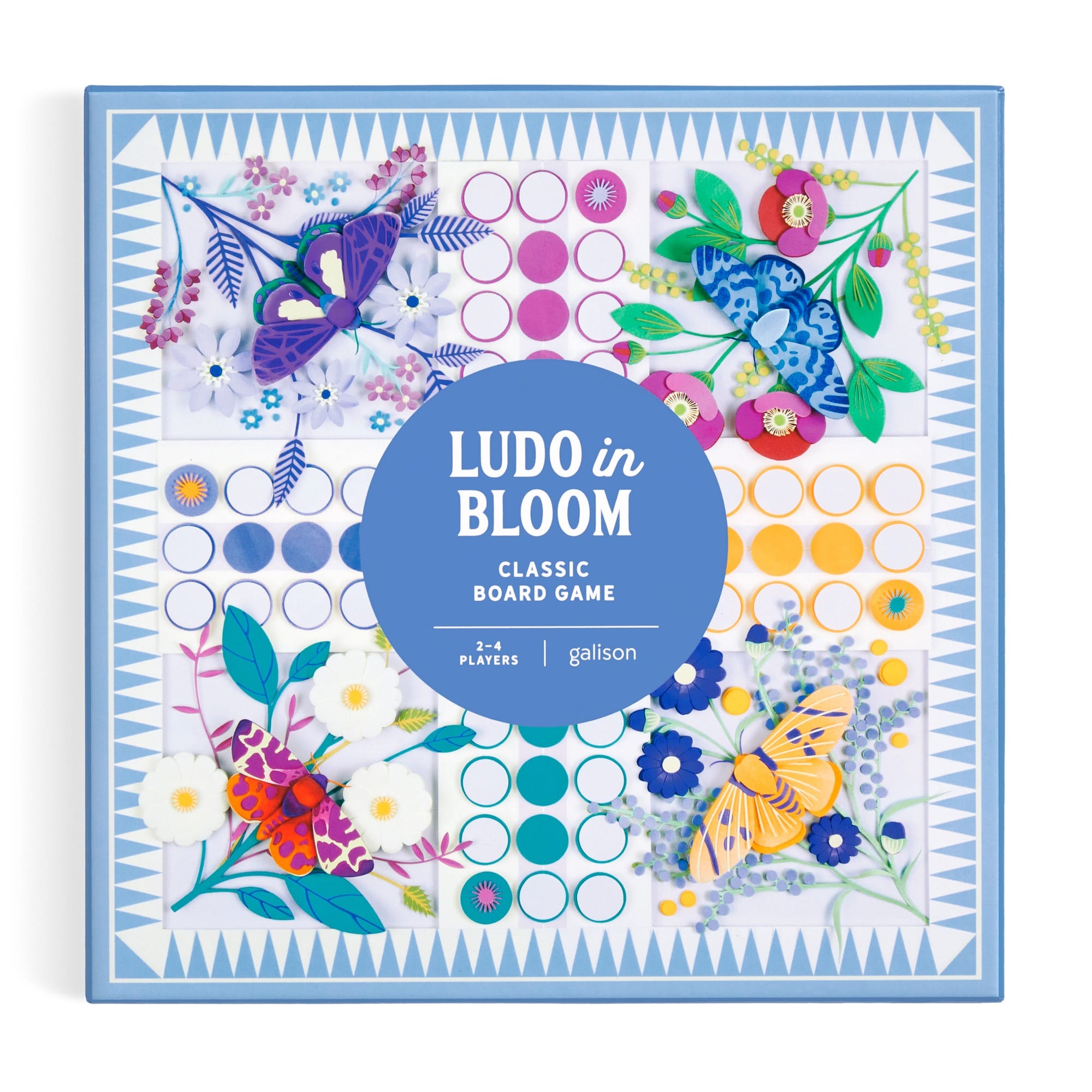 Ludo In Bloom Classic Board Game Set – Galison