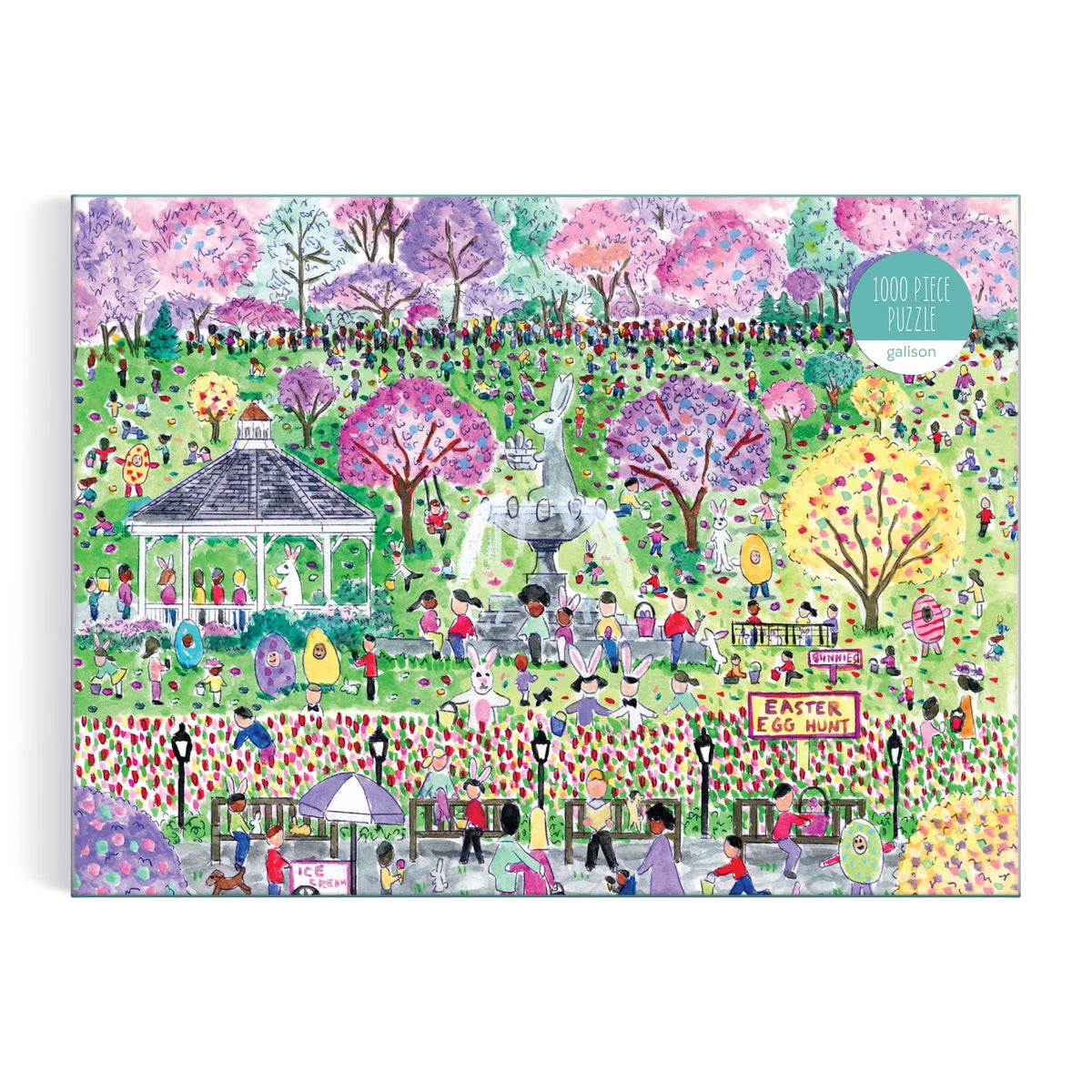 Michael Storrings Easter Egg Hunt 1000 Piece Puzzle – Galison
