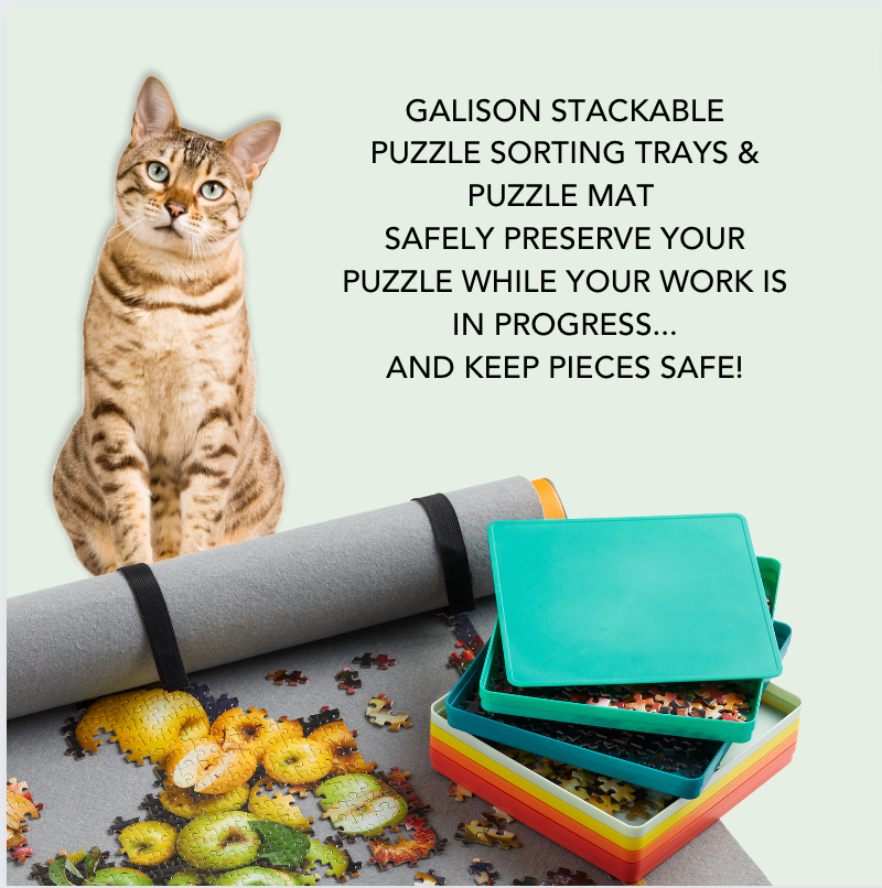Puzzle Sorting Tray Set – Galison