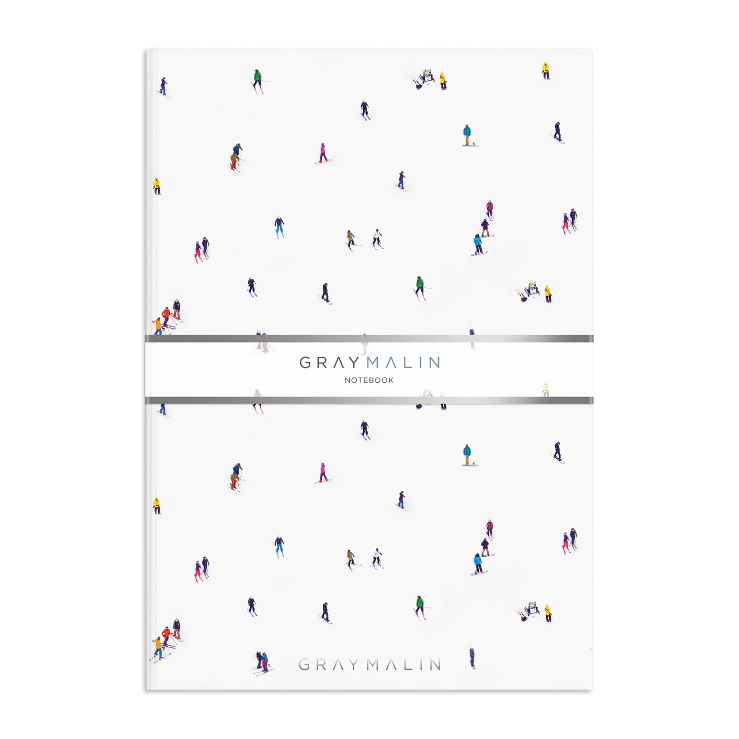 Gray Malin The Skiers A5 Notebook | Galison