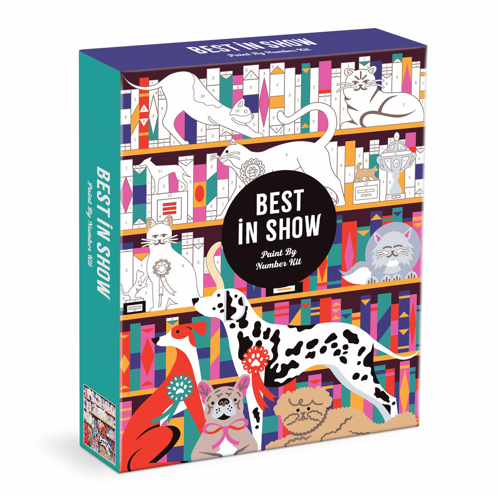 Best In Show 11 x 14 Paint By Number Kit – Galison