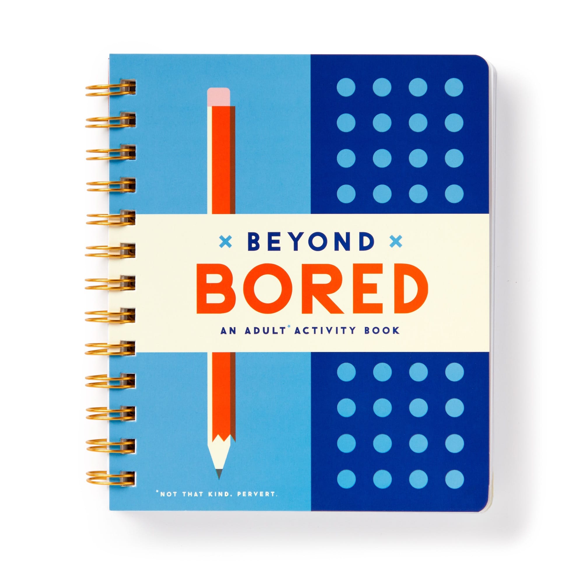 Beyond Bored Activity Book for Adults | Galison