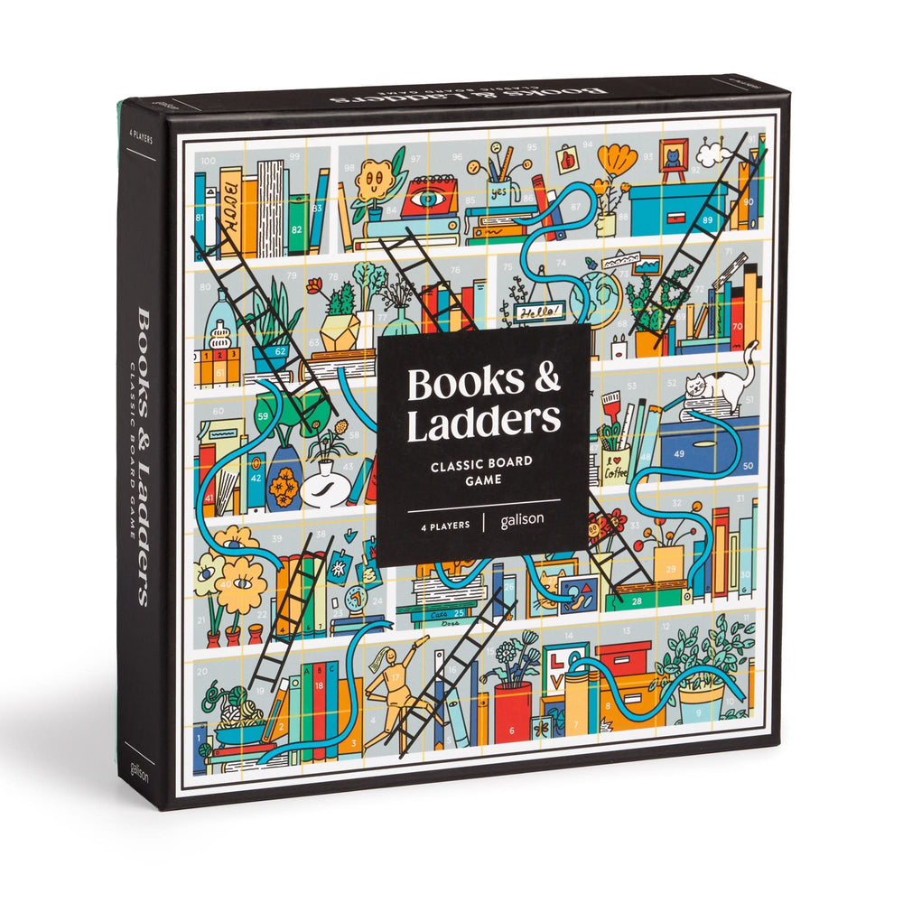 Books and Ladders Classic Board Game – Galison