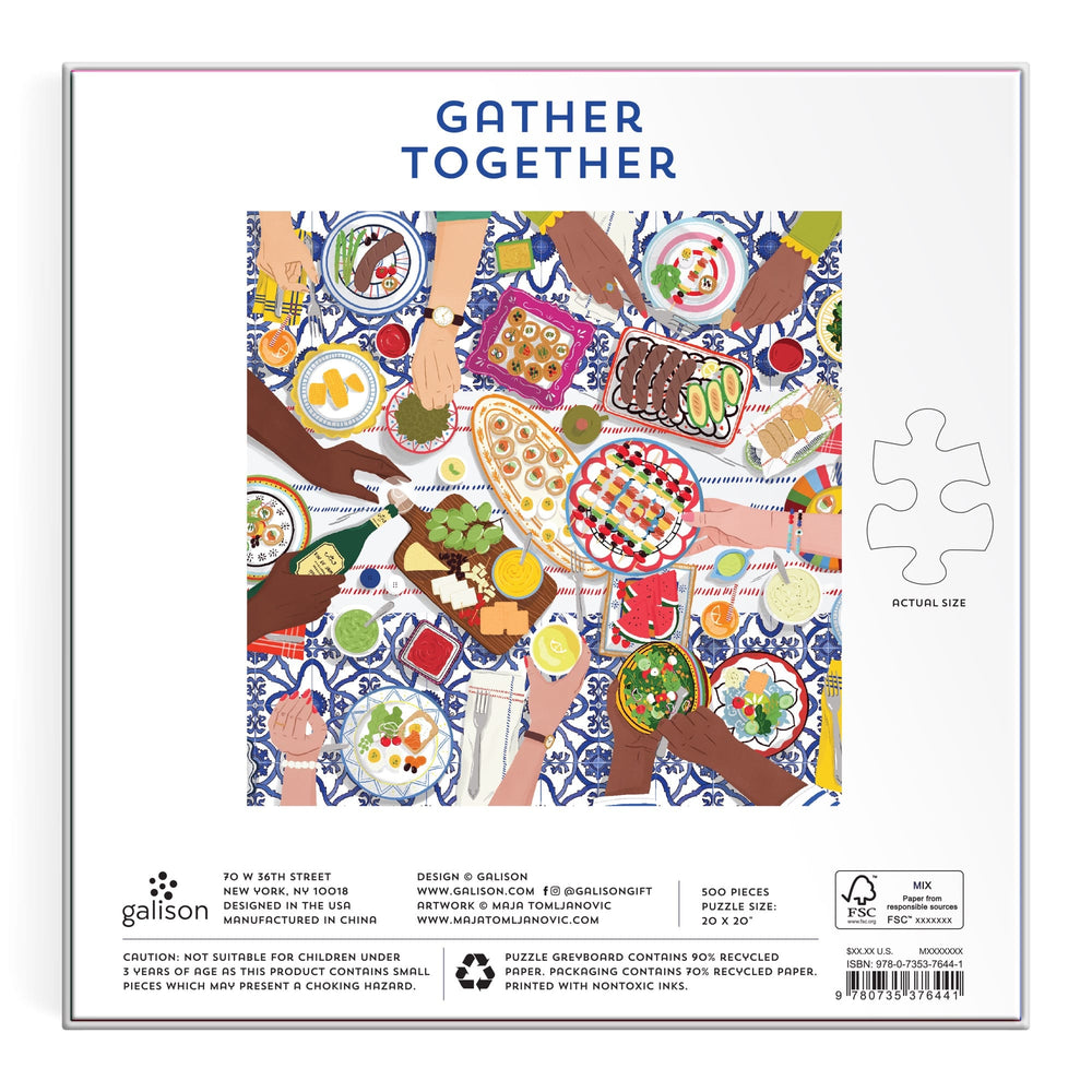 Gather Together 500 Piece Puzzle – Galison