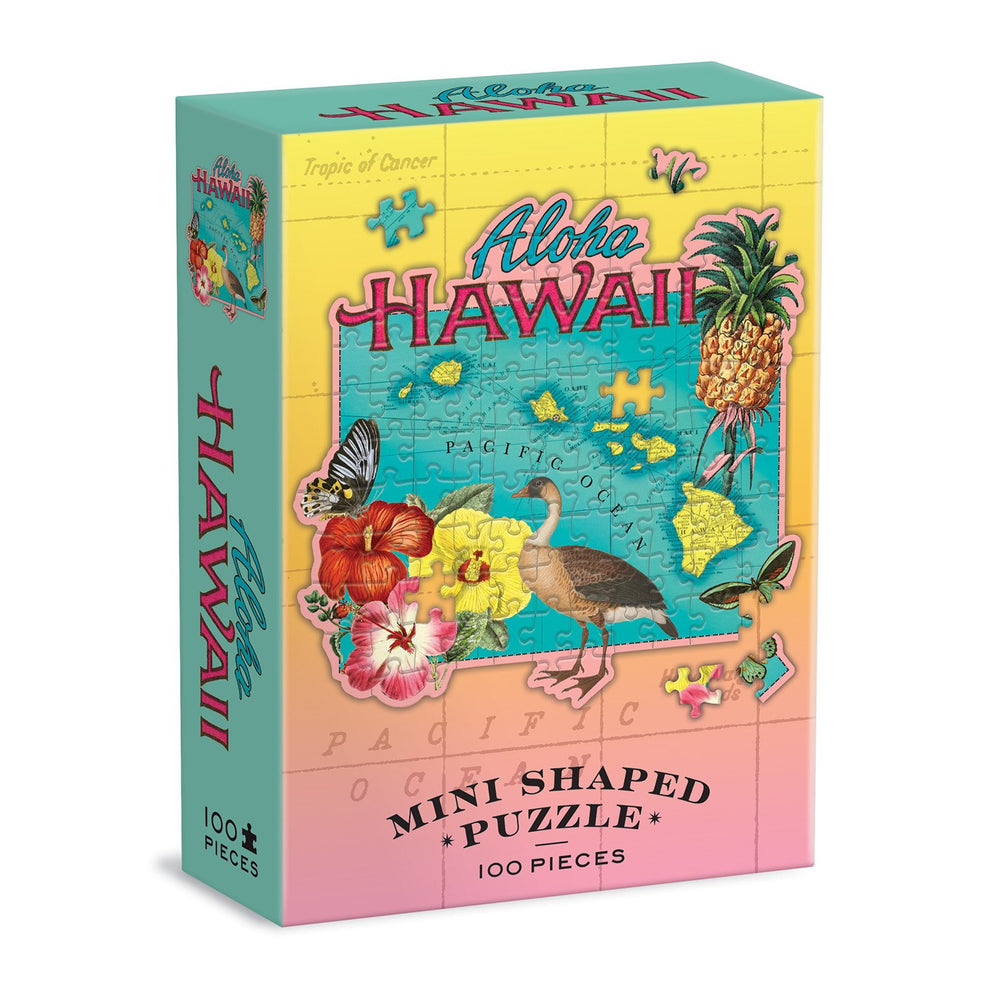 Hawaii Mini Shaped Puzzle | Galison