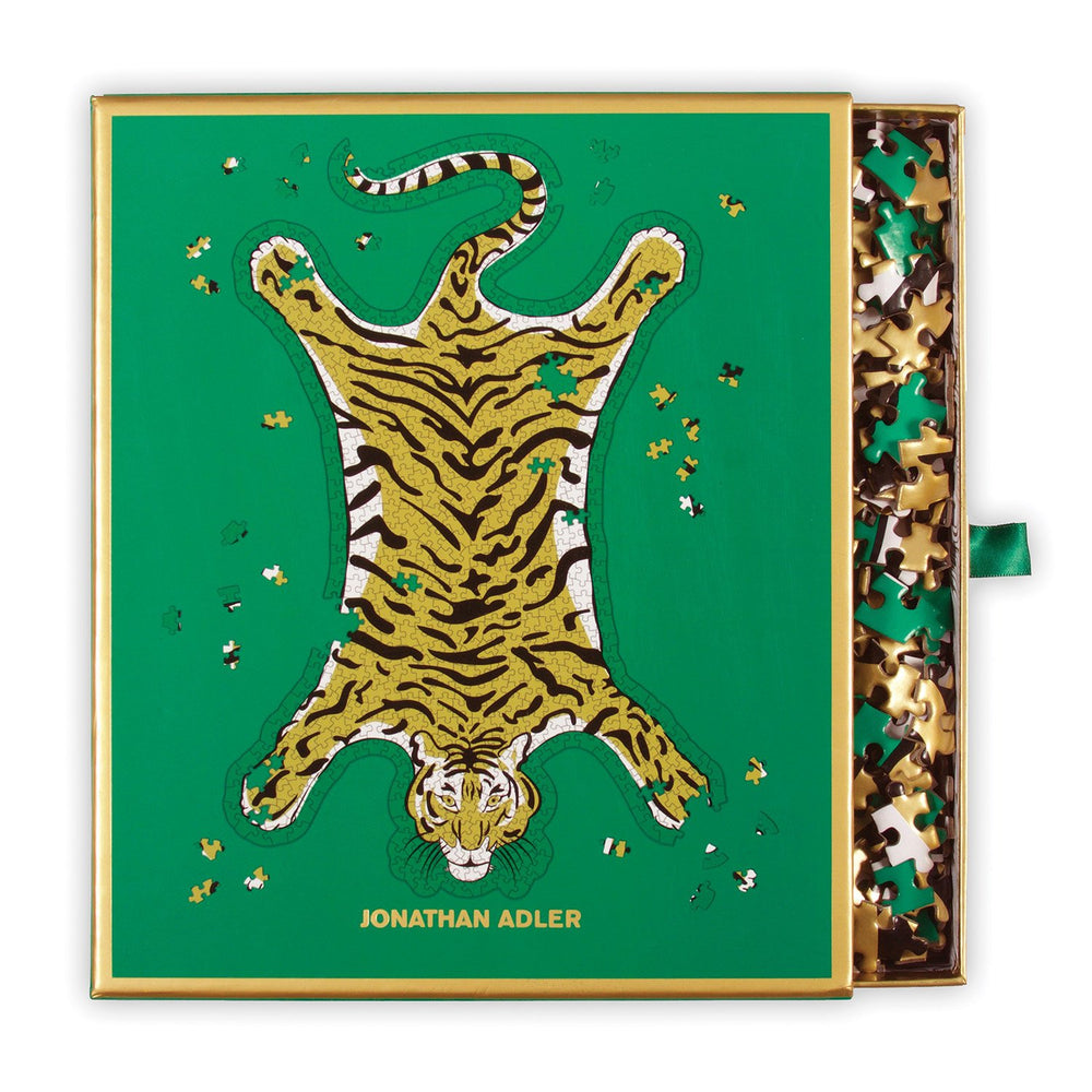 Jonathan Adler Safari 750 Piece Shaped Foil Puzzle | Galison