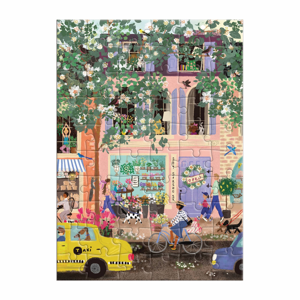 Joy Laforme Spring Street Greeting Card Puzzle – Galison
