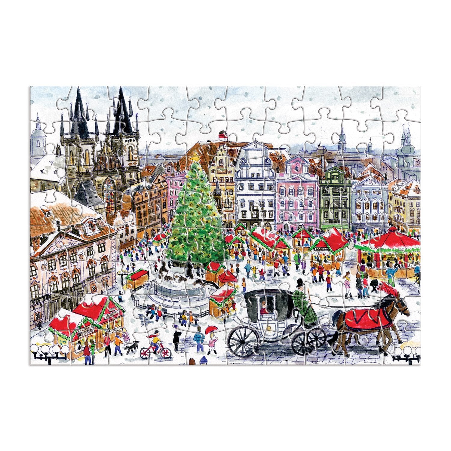 Advent Puzzle Galison, Michael Storrings Christmas Market Jigsaw Puzzle ...