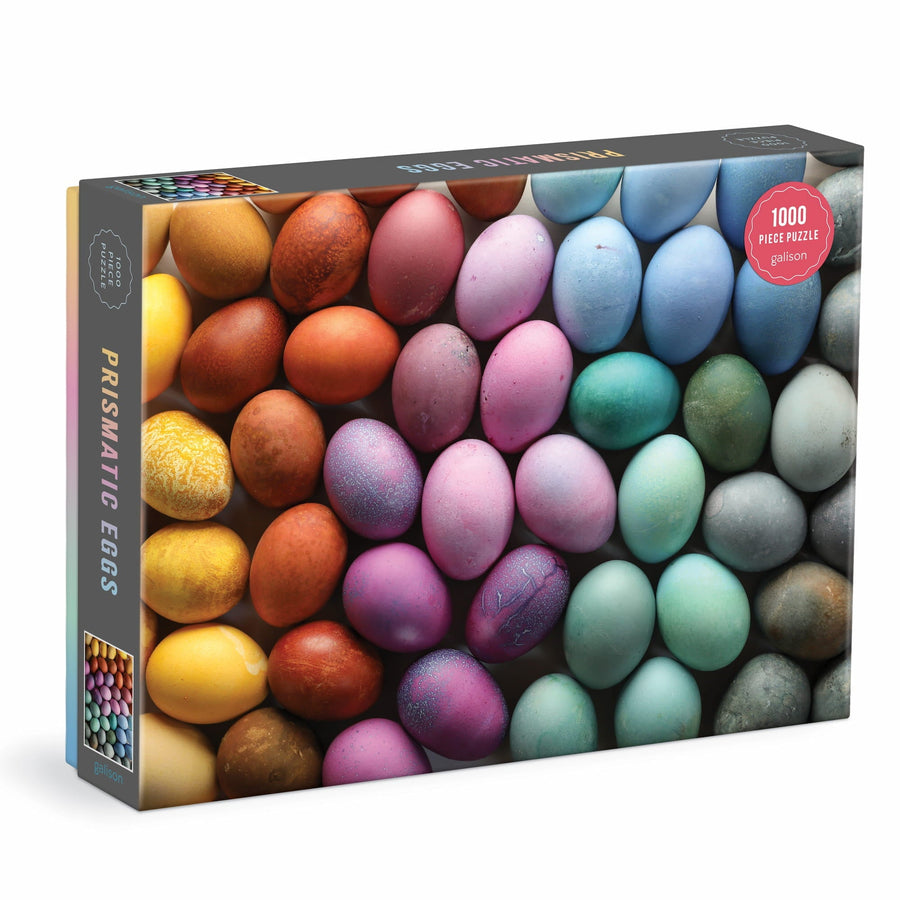 Prismatic Eggs 1000 Piece Puzzle – Galison