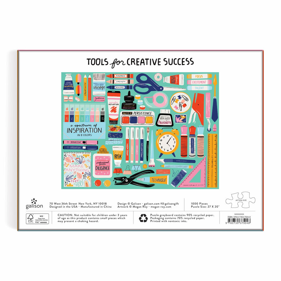 Tools for Creative Success 1000 Piece Puzzle | Galison